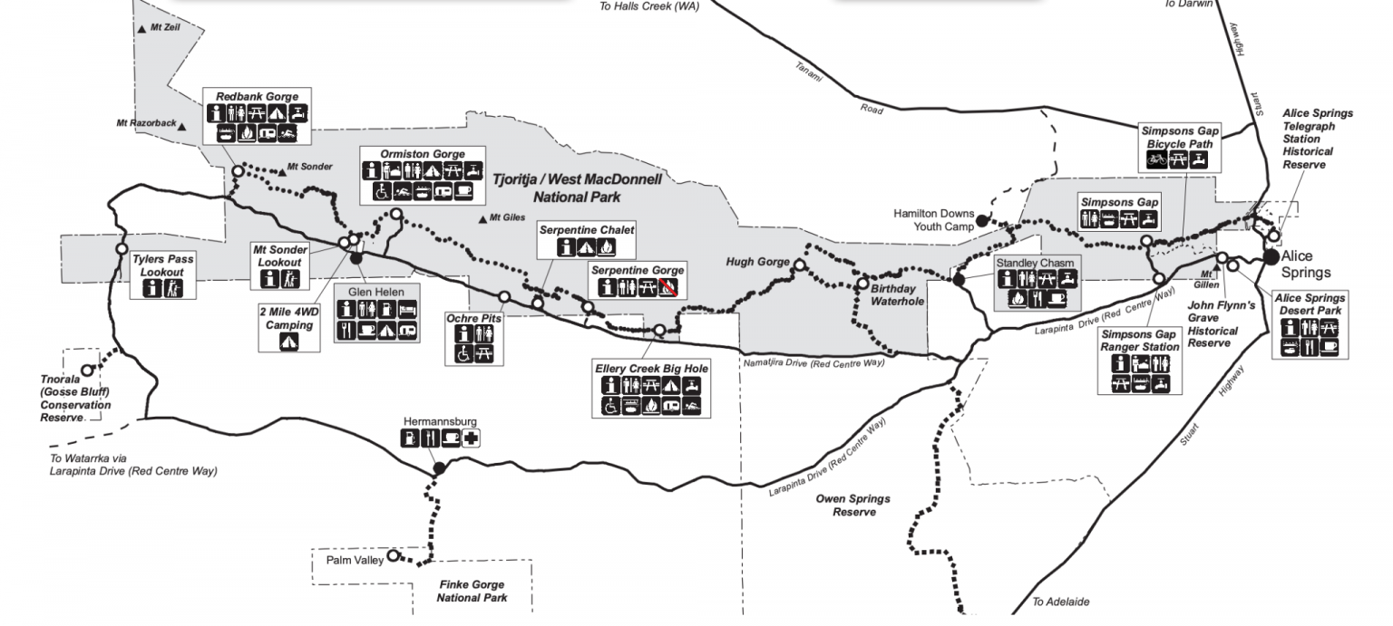 West MacDonnell National Park Travel Guide